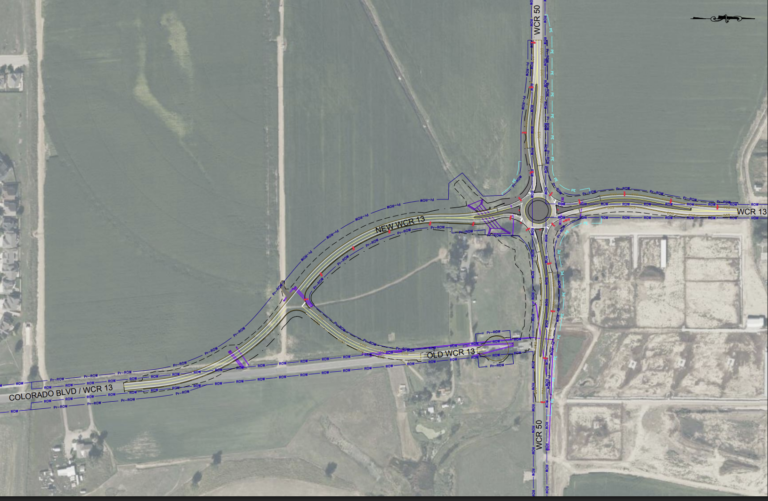 Major Roundabout Planned for WCR 13 and 50 - Johnstown Republic